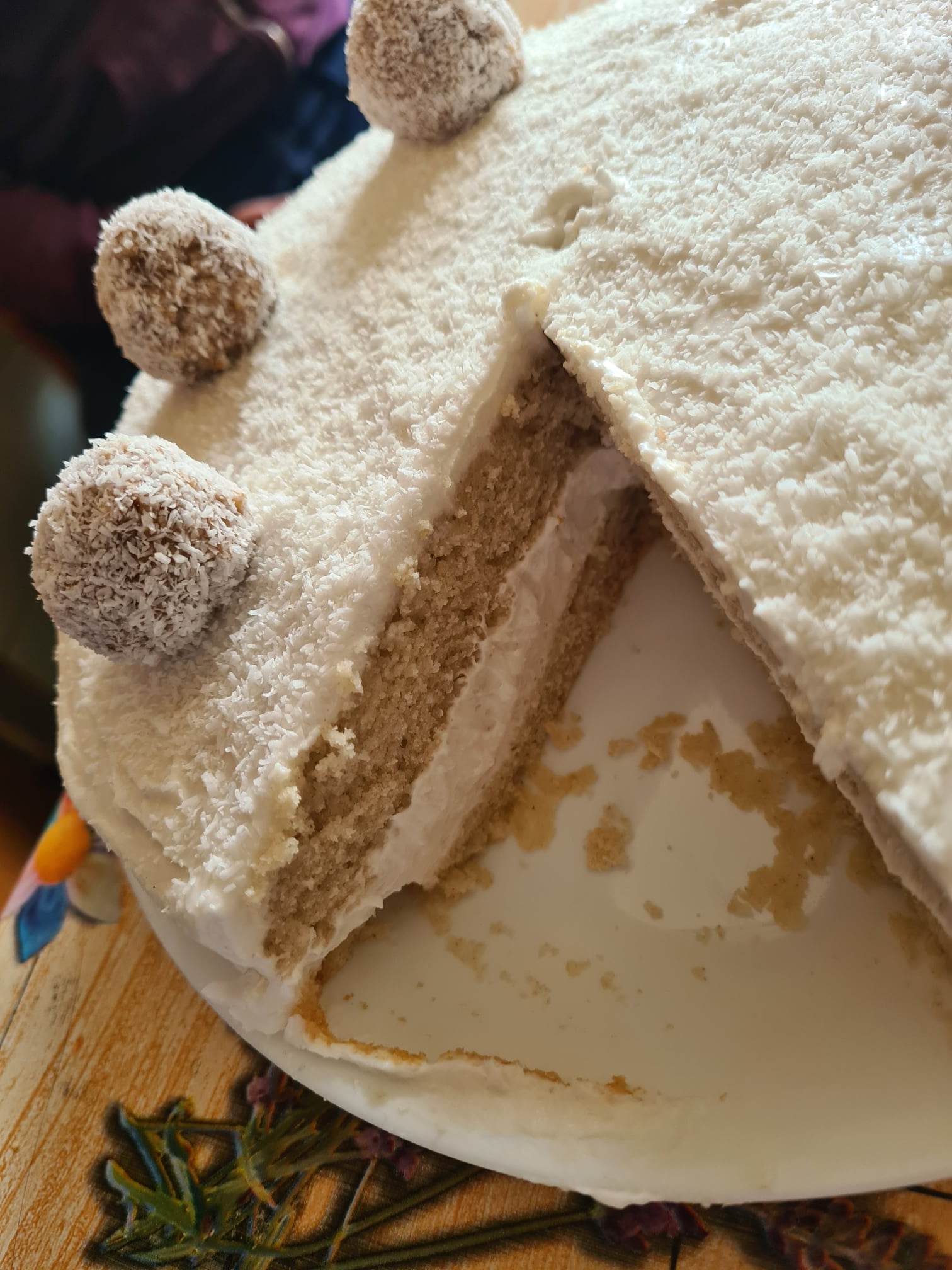 Tort Raffaello (fara gluten, vegan) – eusipiticulmeu